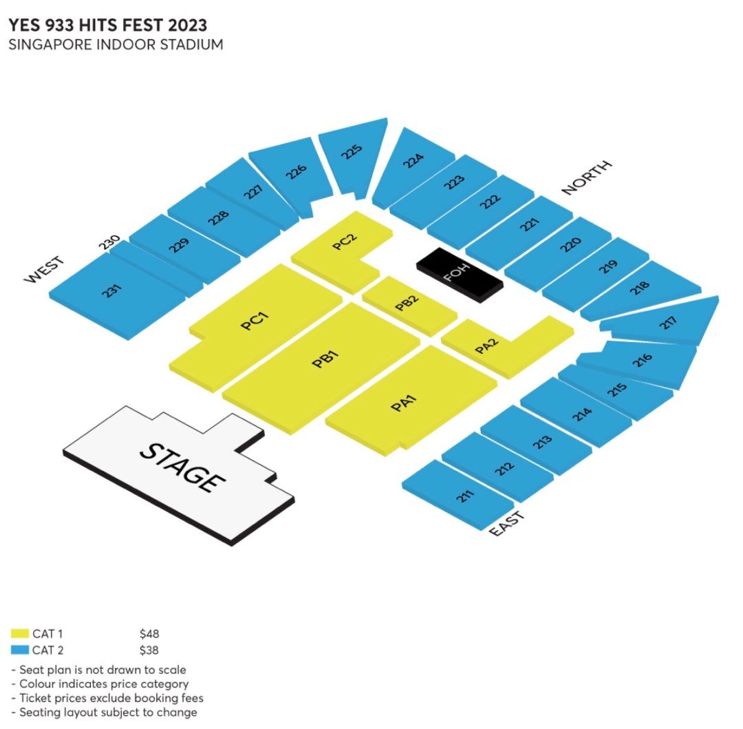 Yes 933 Hits Fest 2023, Tickets & Vouchers, Event Tickets on Carousell