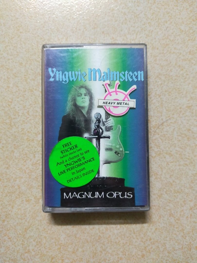 Yngwie Malmsteen - Magnum Opus, Hobbies & Toys, Music & Media, CDs & DVDs on Carousell