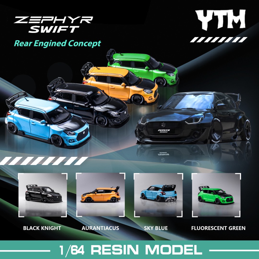 YTM 1/64 Suzuki Swift Zephyr Modified, Hobbies & Toys, Toys & Games on ...