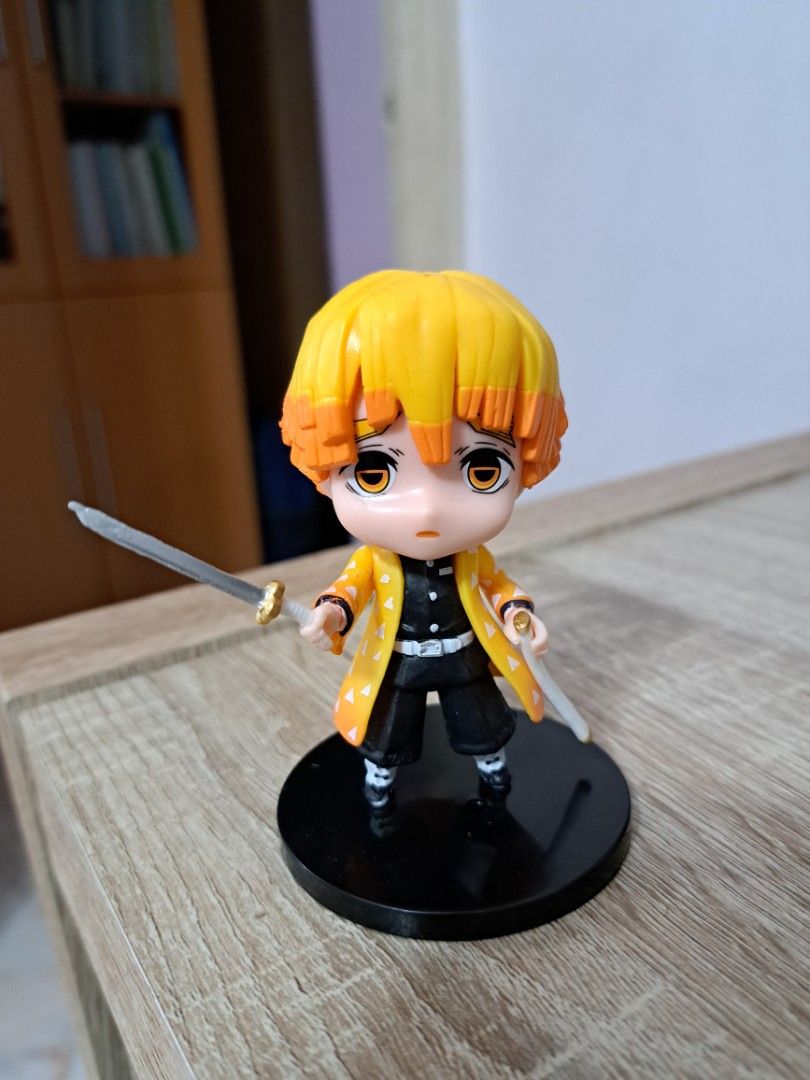 Zenitsu demon slayer figurine, Hobbies & Toys, Memorabilia ...