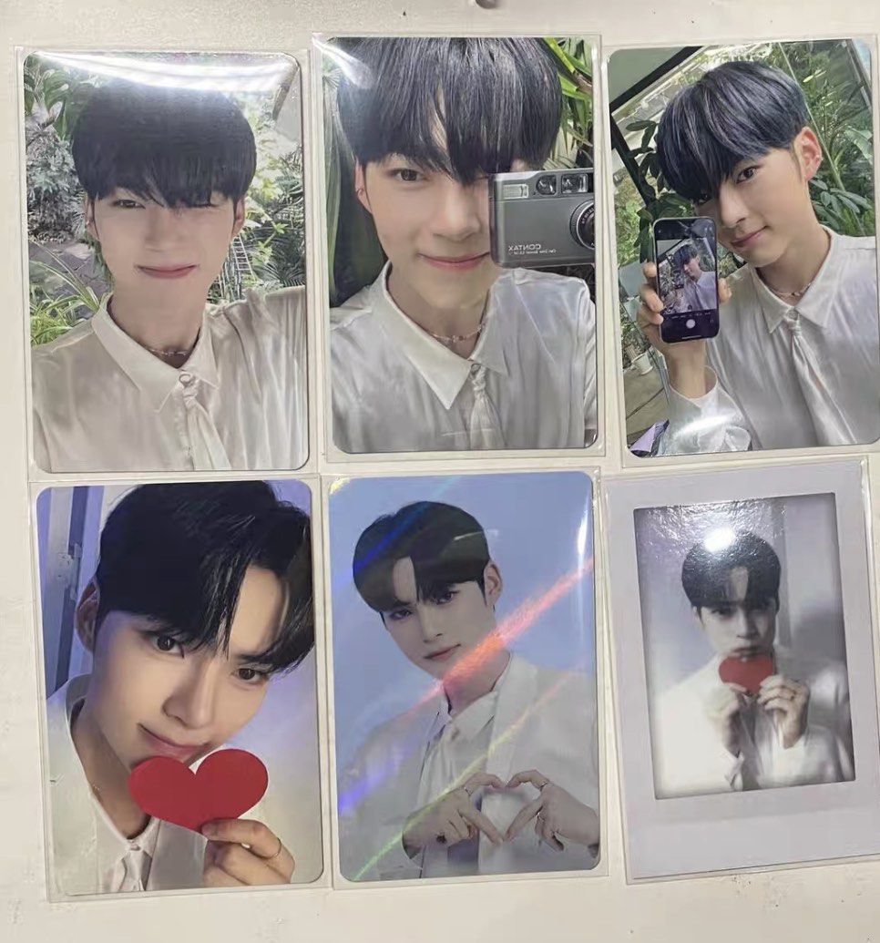 ZEROBASEONE ZB1 HANBIN FANCON PHOTOCARD PC SET, Hobbies & Toys ...