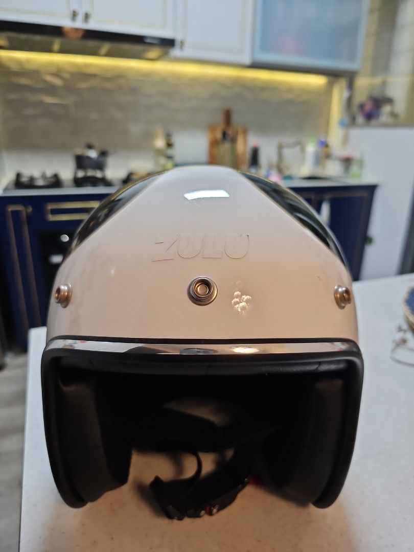 Zulu helmet, Motorcycles, Motorcycle Apparel on Carousell