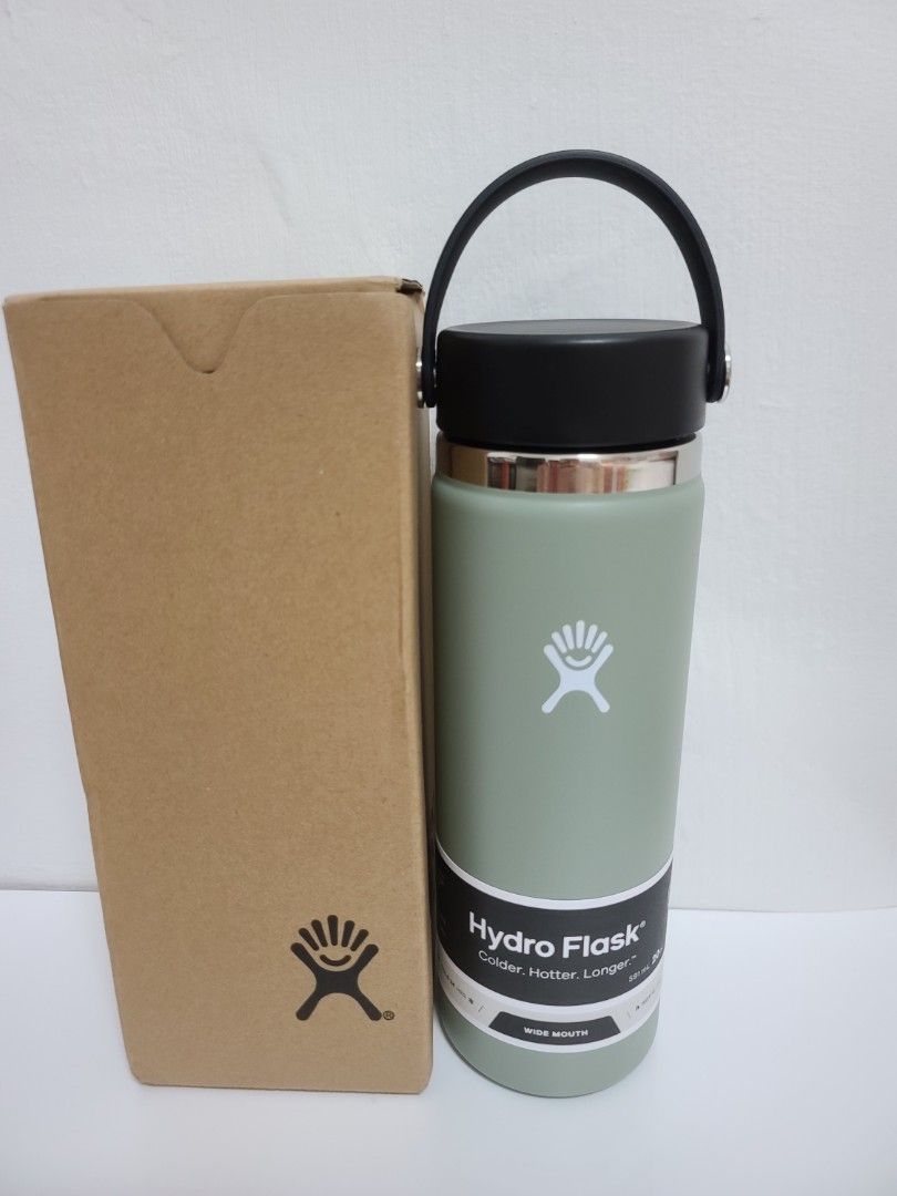 100% Genuine Hydroflask water bottles new Agave color 20oz mouth flex ...