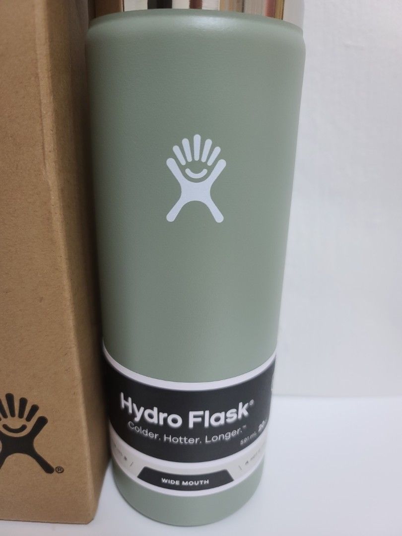 100% Genuine Hydroflask water bottles new Agave color 20oz mouth flex ...