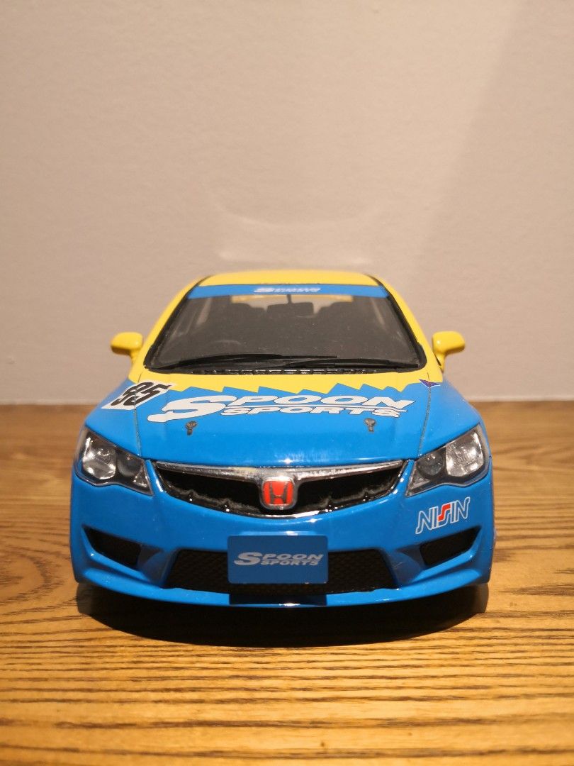 1/18 Honda Civic Type R FD2R Otto Diecast Model. Spoon edition ...