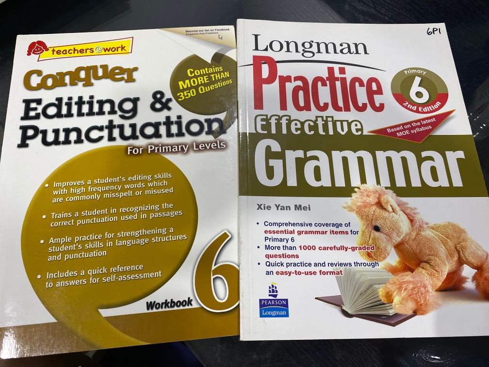 2 for $5 PSLE Conquer Editing & Punctuation for P6 Longman Practice ...