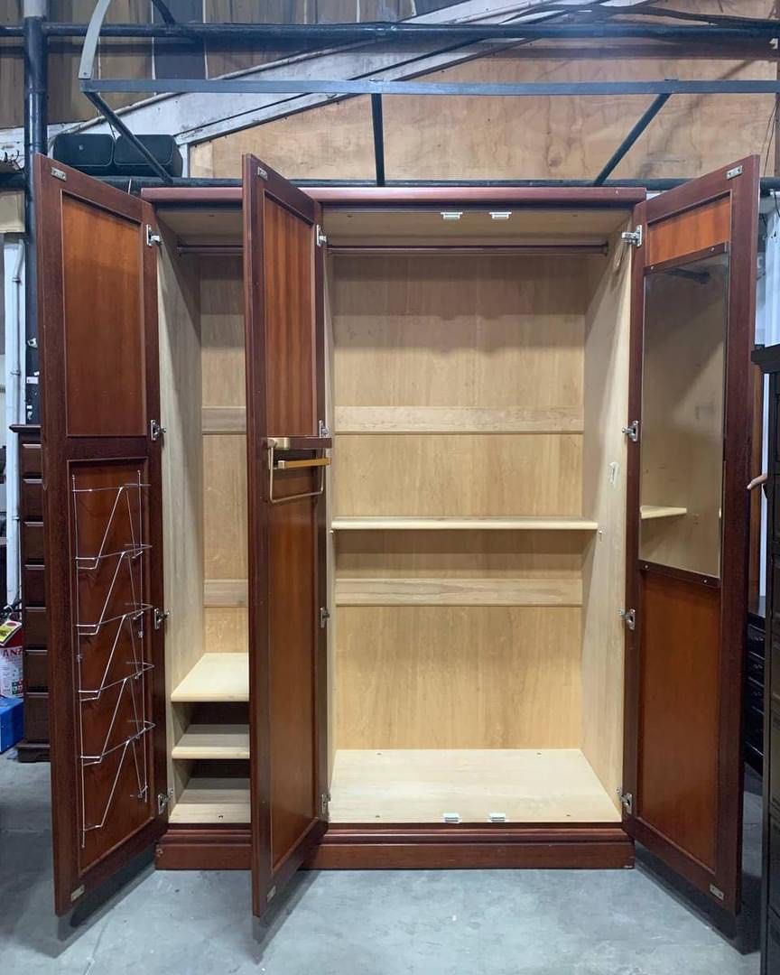 3 Door wardrobe Cabinet Japan surplus, Furniture & Home Living ...