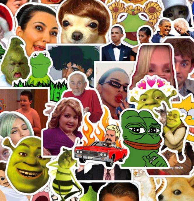 [$3 for 10] Internet Meme stickers, Hobbies & Toys, Stationery & Craft ...