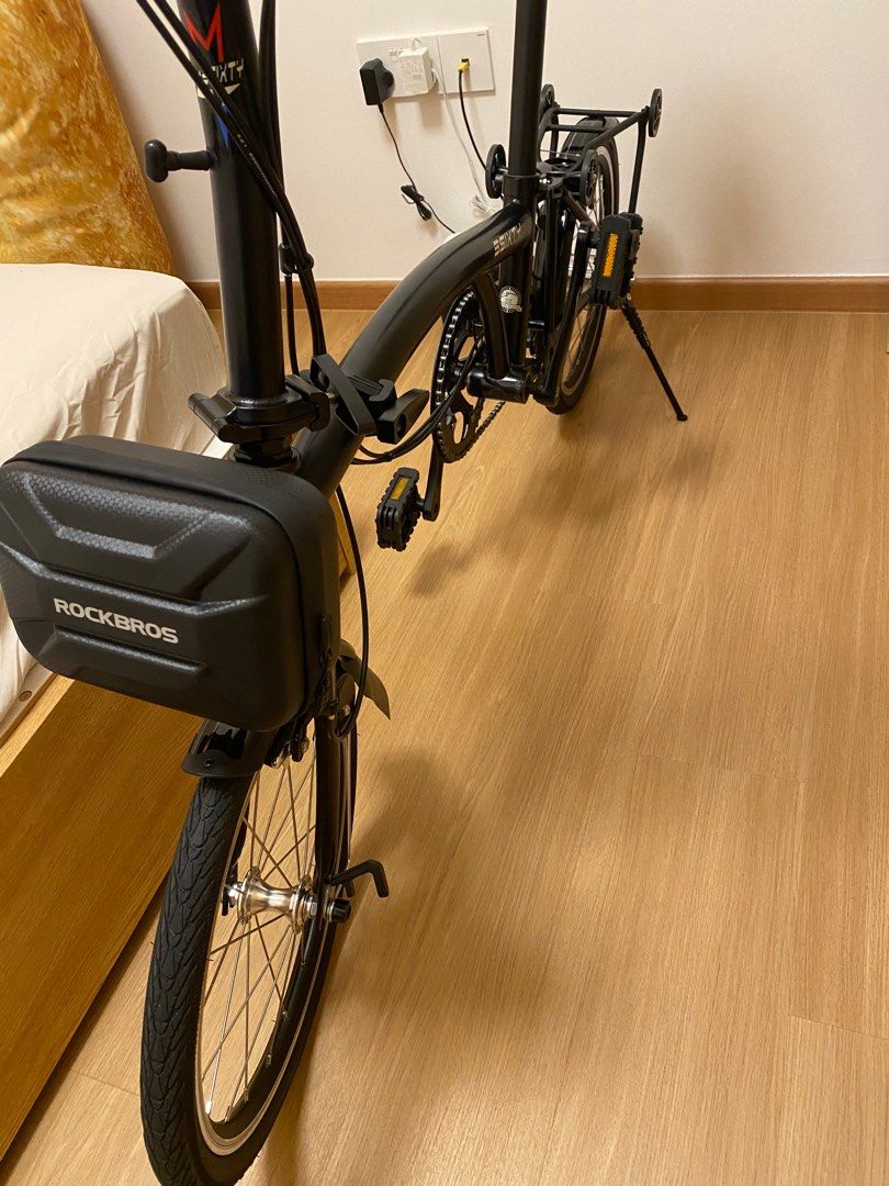 3sixty tri-fold bicycle 2023 version black, Sports Equipment, Bicycles ...