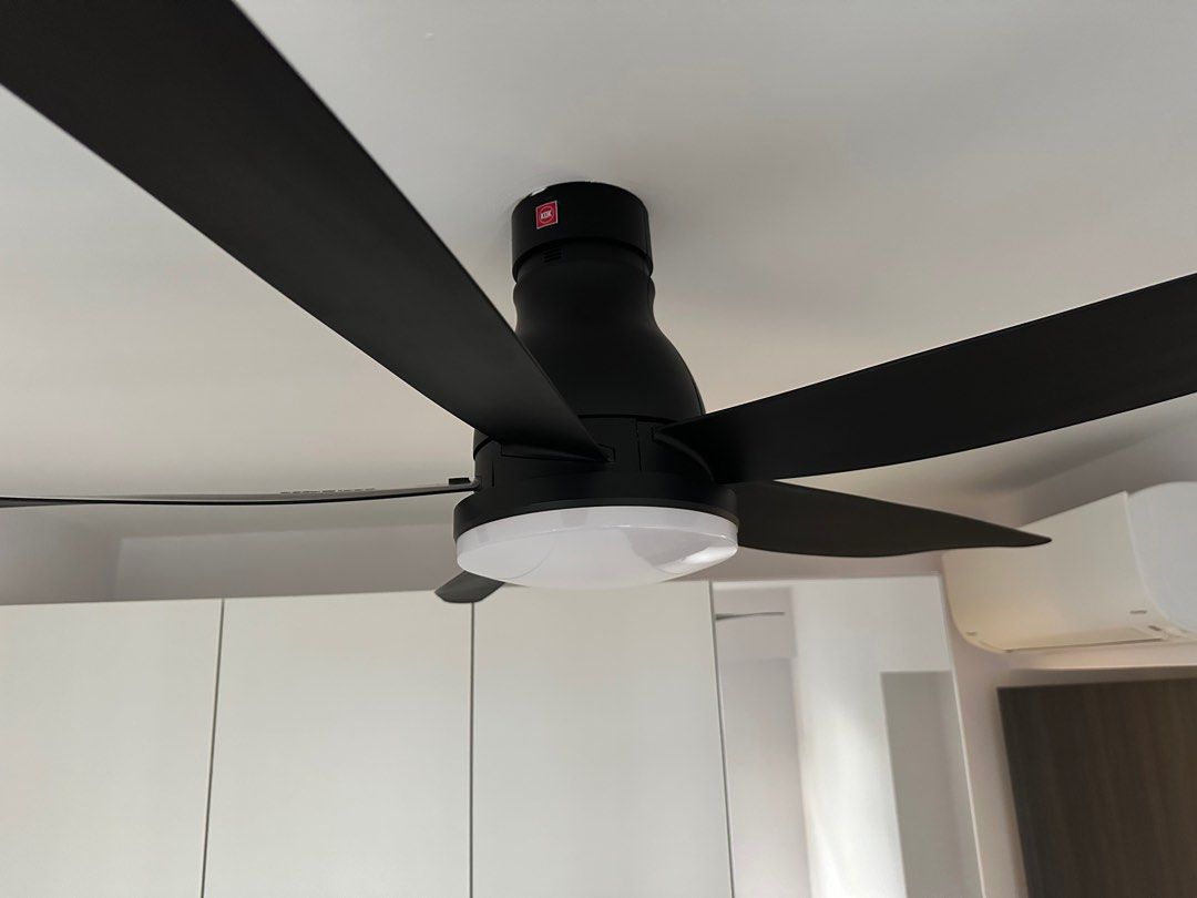 Kdk Black Ceiling Fan Singapore | Shelly Lighting