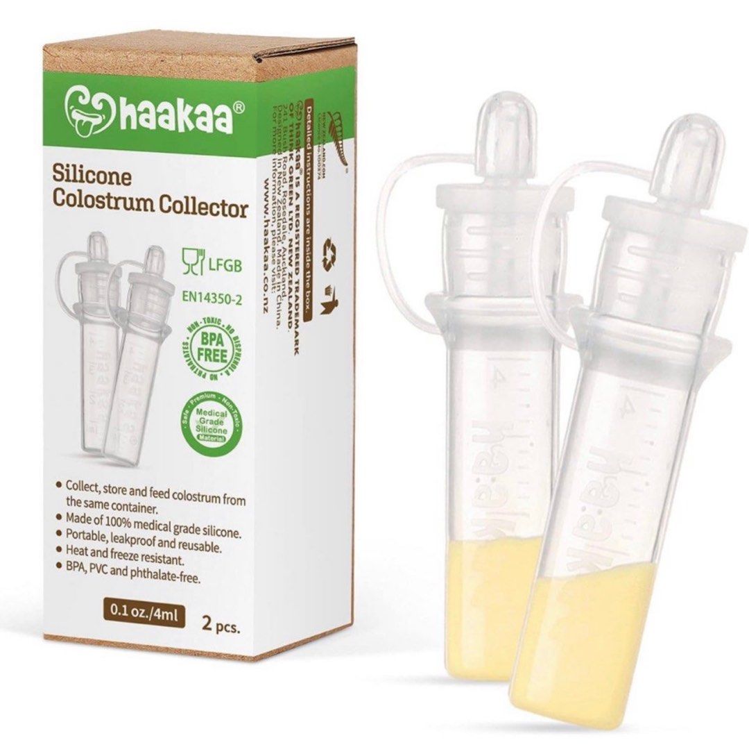 ⚠️75% off Haakaa silicone Colostrum Collector, Babies & Kids, Nursing ...