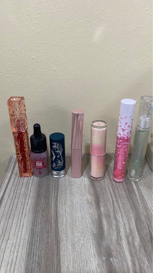 7 Lippies (with peripera airy ink velvet), Beauty & Personal Care, Face ...