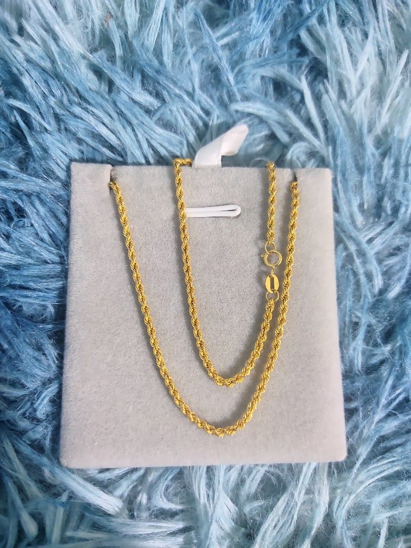 Brand New Rope Chain 20" (2.1g), Women's Fashion, Jewelry & Organizers ...