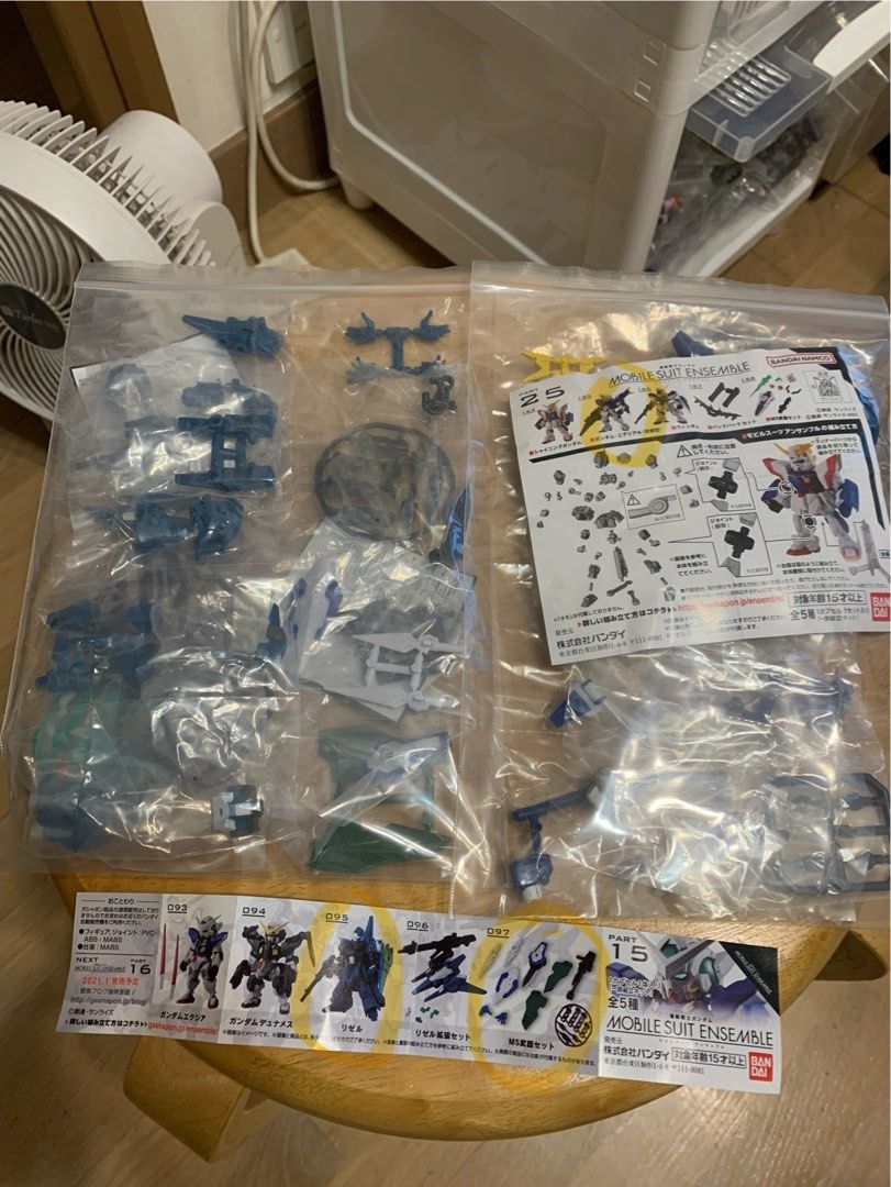 (請看內文) Gundam mobile suit ensemble MSE (e.g. EX02, 02, 04, 25), 興趣及遊戲, 玩具 & 遊戲類 - Carousell