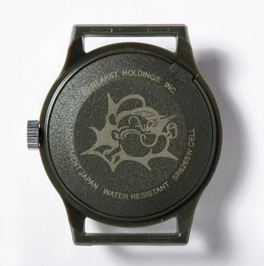 日本限定款 軍用錶POPEYE x TIMEX CAMPER WATCH 限量500支 日本製, 他的時尚, 手錶及配件, 手錶在旋轉拍賣