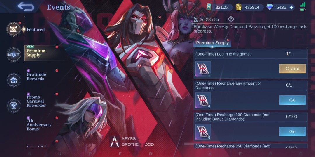 Abyss Mobile Legends Diamonds | CHEAPEST & INSTANT MOBILE LEGENDS ...