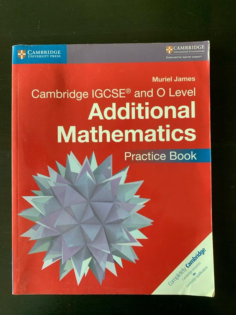 Additional Mathematics Practice Book Cambridge IGCSE O Level, Hobbies & Toys, Books & Magazines ...