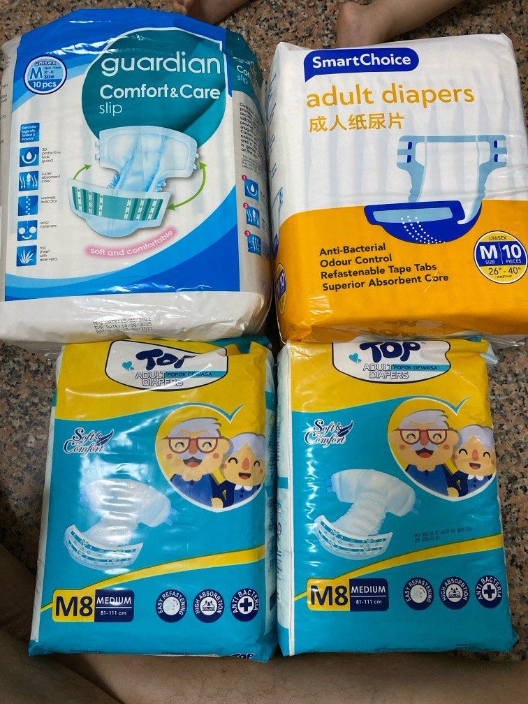 Adult Diapers, Health & Nutrition, Medical Supplies & Tools on Carousell