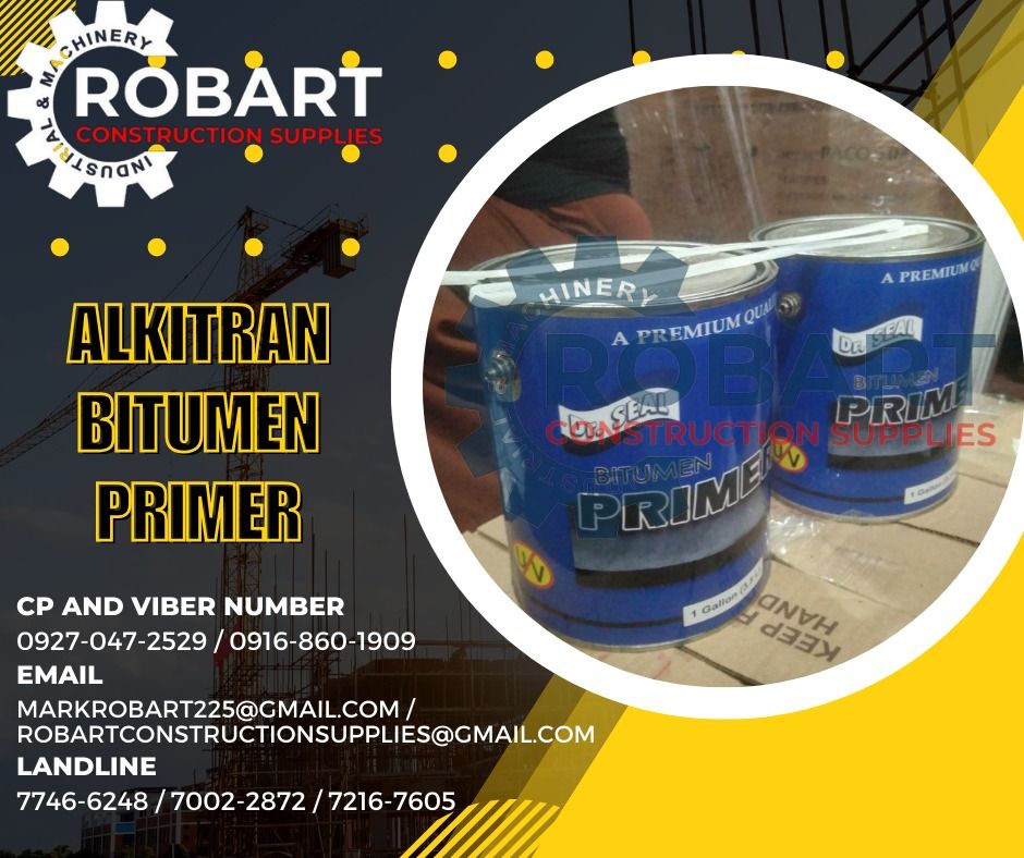 Alkitran Bitumen Primer, Commercial & Industrial, Construction Tools ...