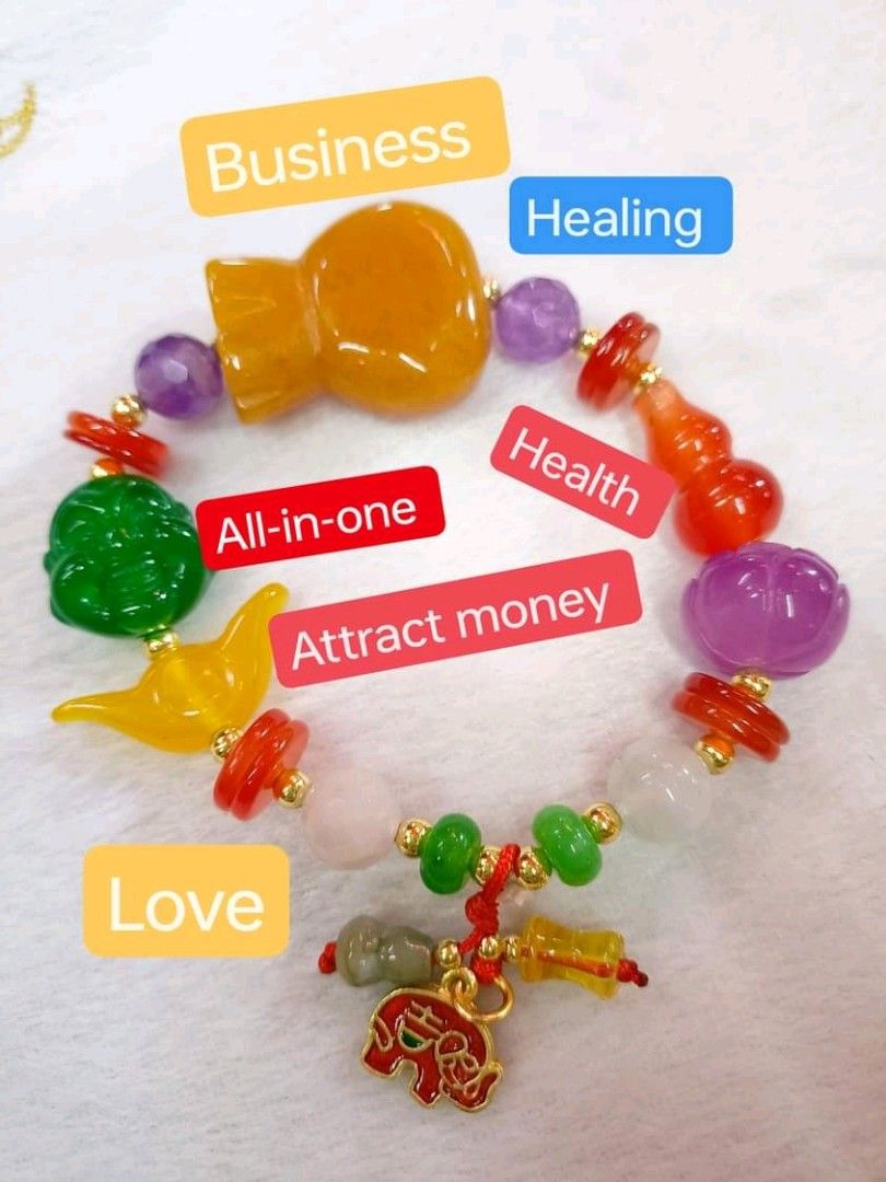 All in one lucky charms bracelet, Women's Fashion, Jewelry & Organizers ...