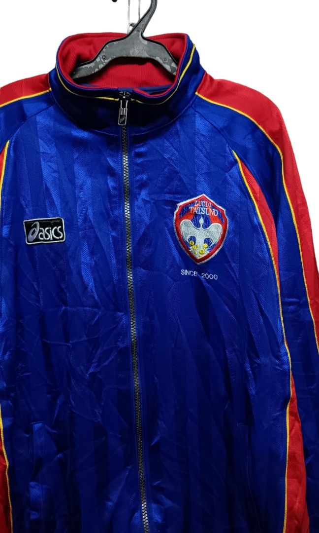 Asics track suit, Men's Fashion, Coats, Jackets and Outerwear on Carousell