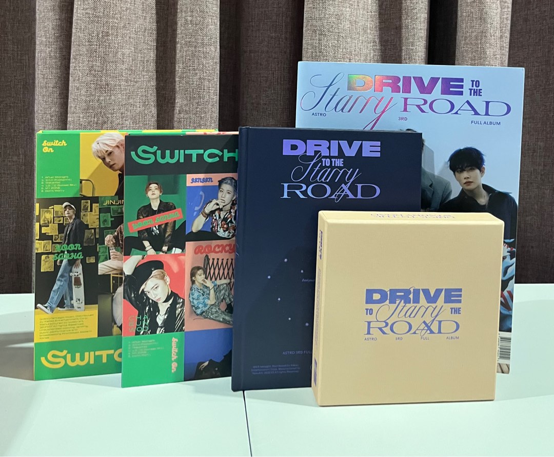 ASTRO OFFICIAL ALBUMS, Hobbies & Toys, Memorabilia & Collectibles, K ...