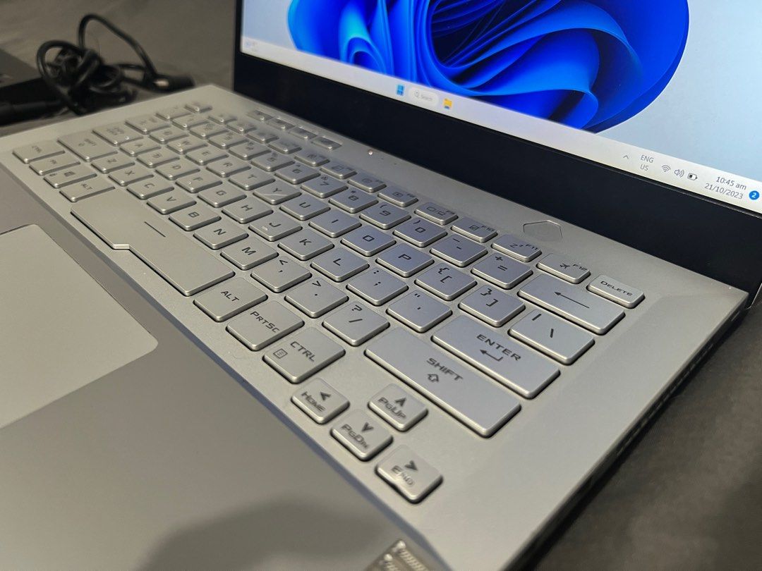 ASUS ROG Zephyrus G14 White Ryzen 9 5900HS 16GB DDR4 RTX 3060 1TB SSD ...