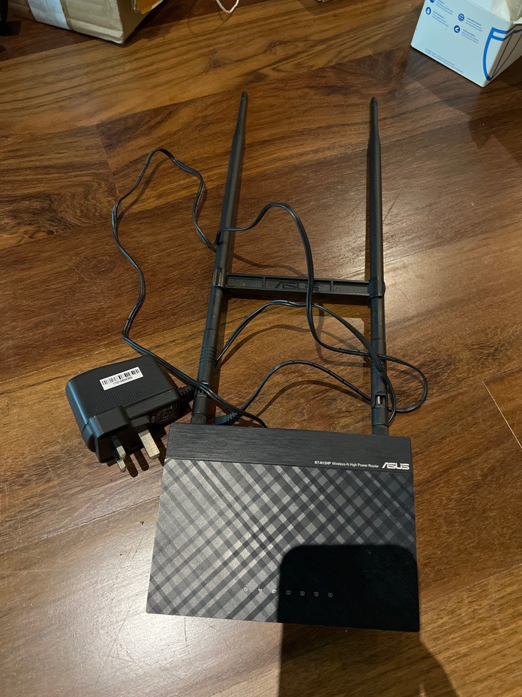 Asus rt n12hp router used, Everything Else, Others on Carousell