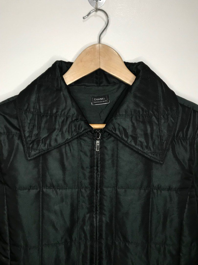 Authentic Chanel Identification Jacket, Luxury, Apparel on Carousell
