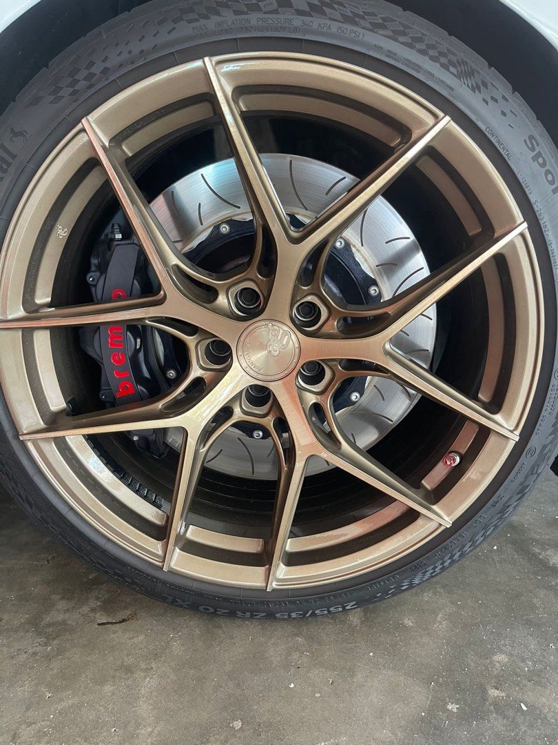 AvantGarde M580R Forged Rim, Car Accessories, Tyres & Rims on Carousell