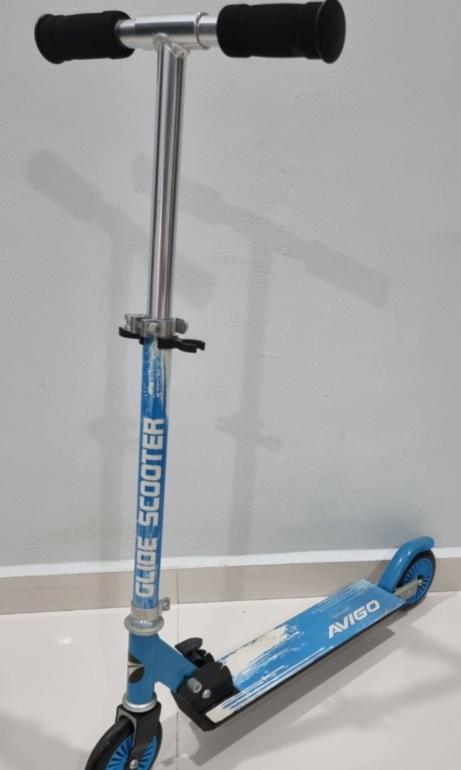 Avigo Folding Inline Scooter, Sports Equipment, Sports & Games, Skates ...
