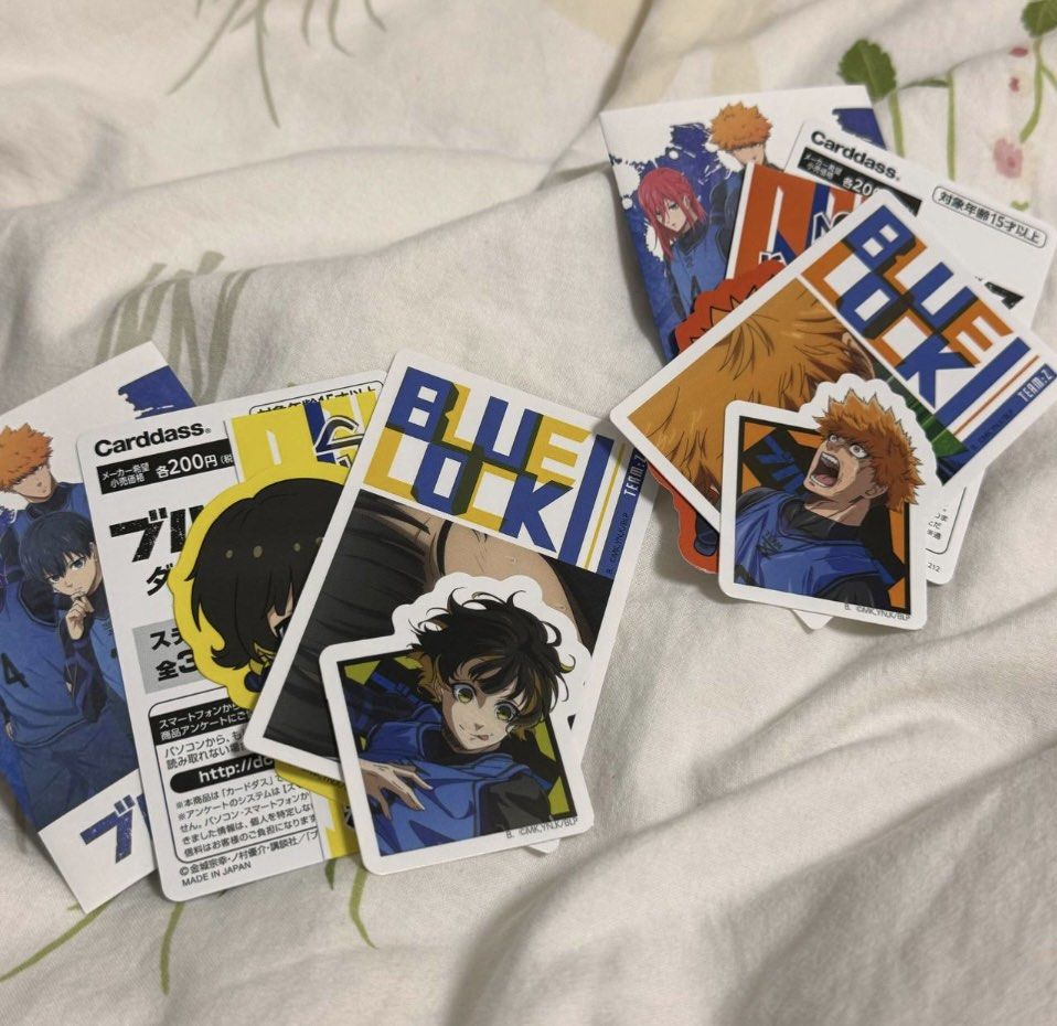 Bachira Kunigami Stickers Blue Lock, Hobbies & Toys, Memorabilia ...