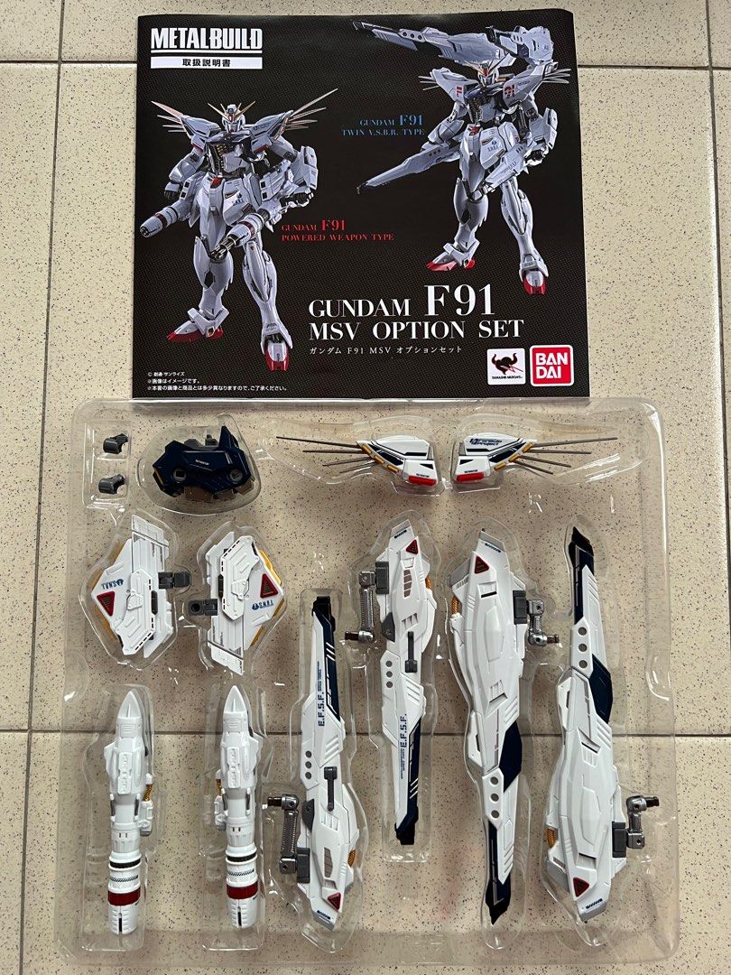 Bandai Metal Build Gundam F91 + Msv Option Set, Hobbies & Toys, Toys ...