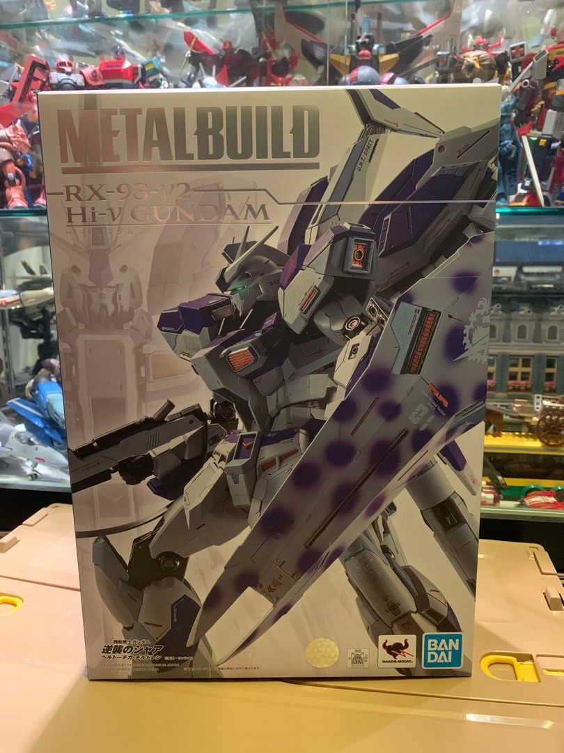 全新未開封日版Bandai Metal Build MB 超合金 rx-93 Hi Nu gundam, 興趣及遊戲, 玩具 & 遊戲類 - Carousell