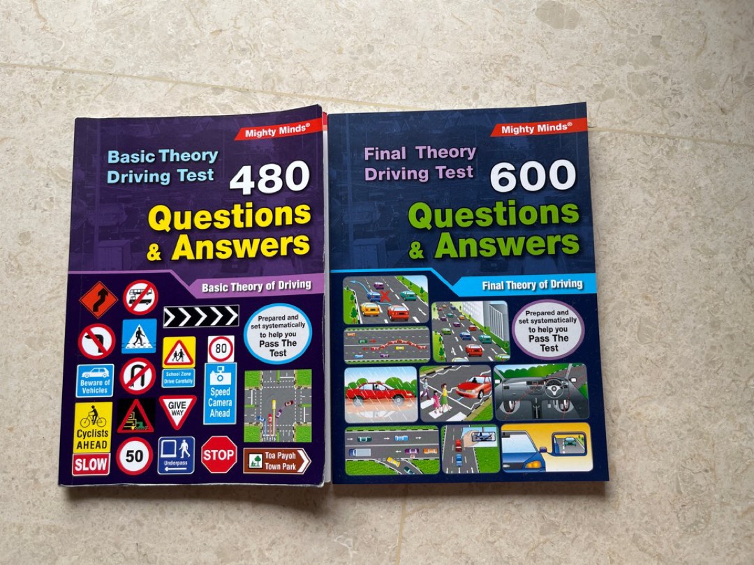 Basic Theory And Final Theory Driving Test Question Books, Hobbies ...