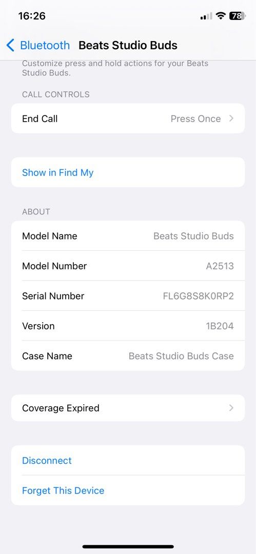 Beats Studio Buds True Wireless Noise Cancelling Earphones (Nov 2021, w ...