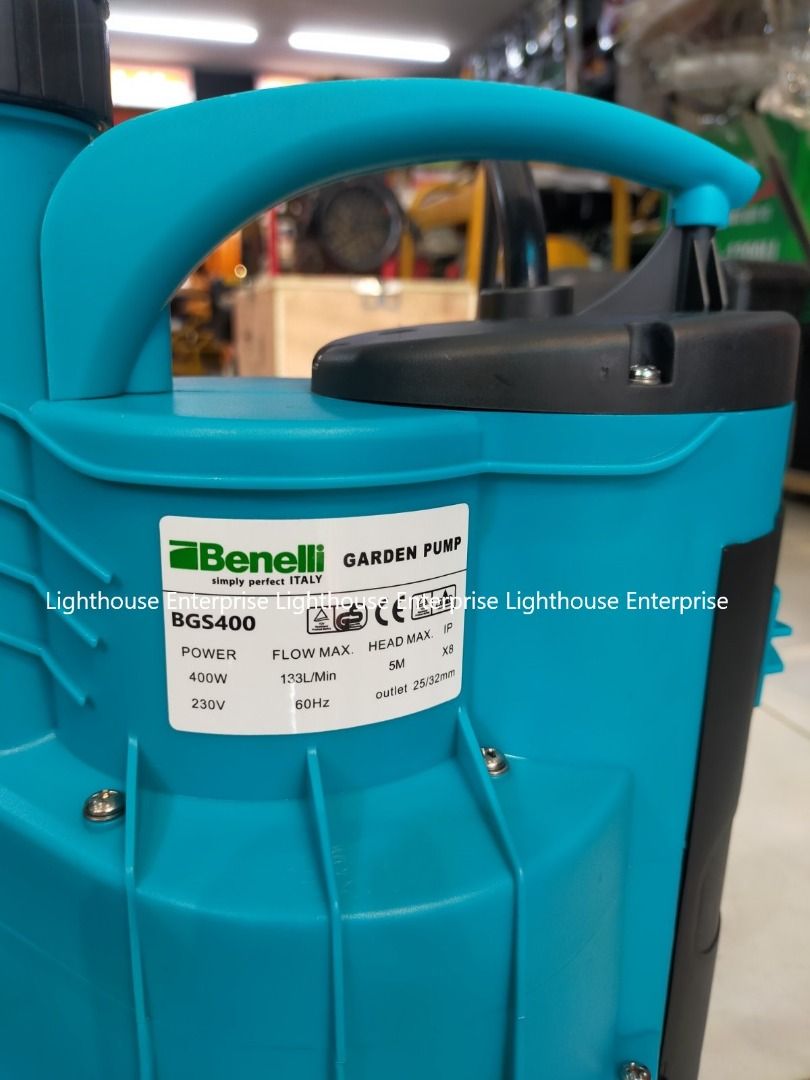 Benelli Garden Submersible Pump with Integrated Float Switch ...