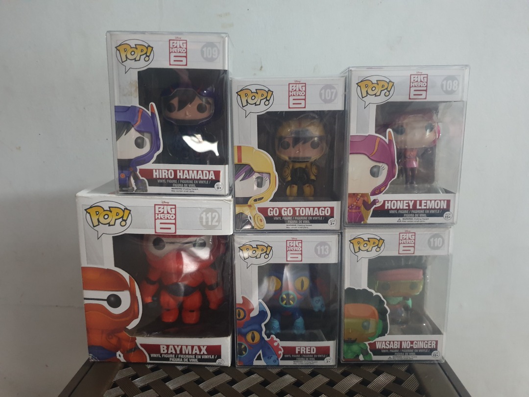 Big Hero 6 Funko Pop, Hobbies & Toys, Toys & Games on Carousell