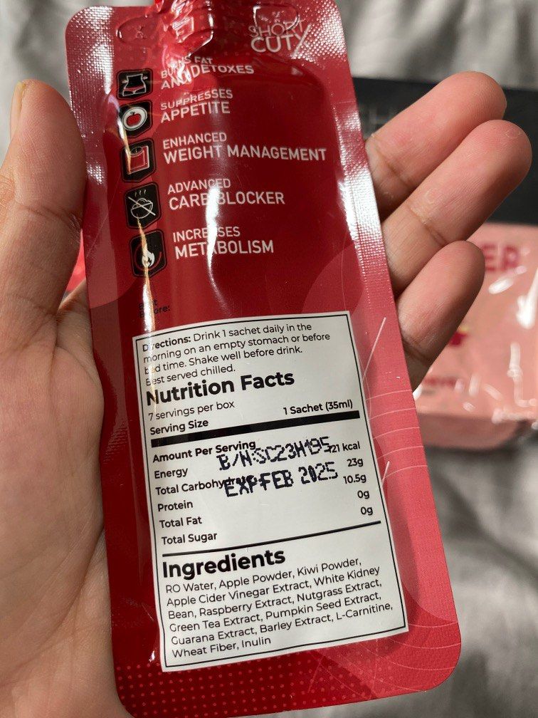 BNIB shortcutx fat burner, Food & Drinks, Other Food & Drinks on Carousell