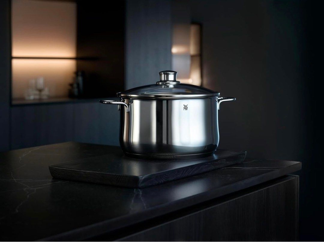 BNIB WMF Diadem Cookware Set, 4-piece, Furniture & Home Living ...