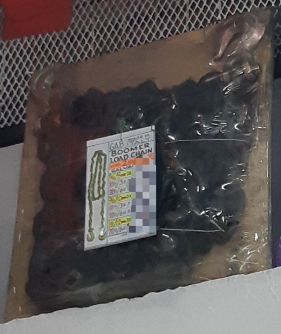 Boomer boom load chain chains binder GAB ITALY 20tons CAPACITY ...