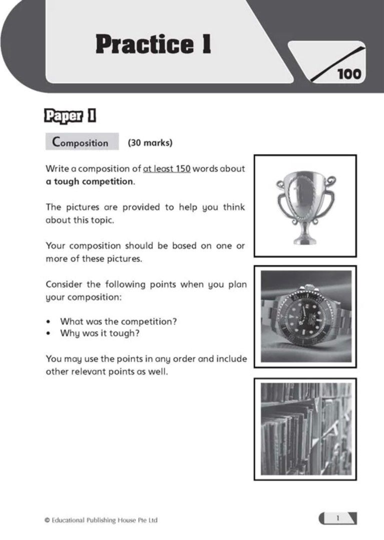 (Brand New) P4 English Practice Package by EPH, Hobbies & Toys, Books ...