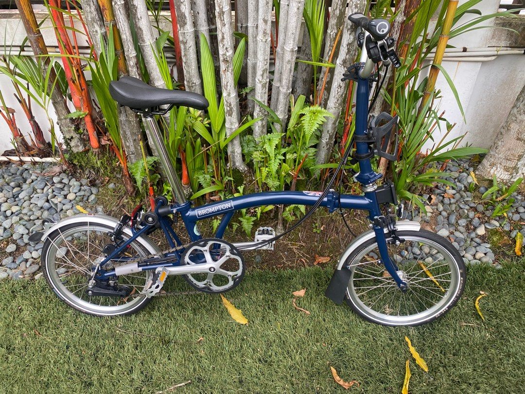 Brompton M6L Tempest Blue (highly sought after colour). Rarely use ...