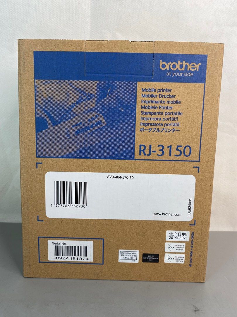 Brother RJ-3150 Rugged Jet Printer, Computers & Tech, Printers ...
