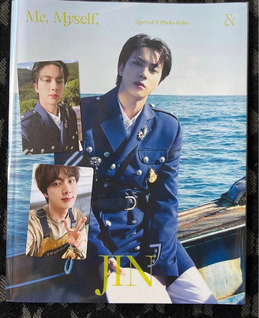 BTS Jin Photo folio, Hobbies & Toys, Memorabilia & Collectibles, K-Wave on Carousell