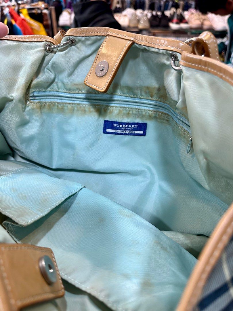BURBERRY BLUE LABEL, Luxury, Bags & Wallets on Carousell