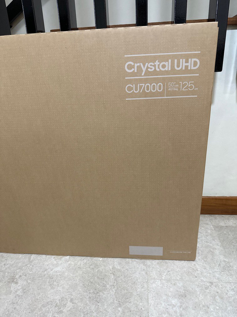 Carton box, TV & Home Appliances, TV & Entertainment, TV on Carousell
