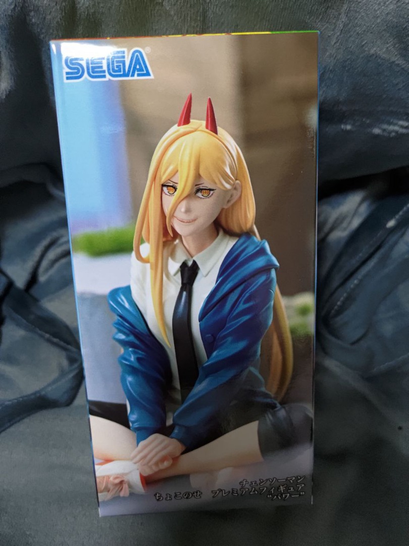 Chainsaw Man Premium Power Perching Figure, Hobbies & Toys, Toys ...