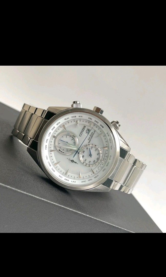 Citizen Watch * Eco-Drive AT8260-85A Radio Controlled Chronograph ...
