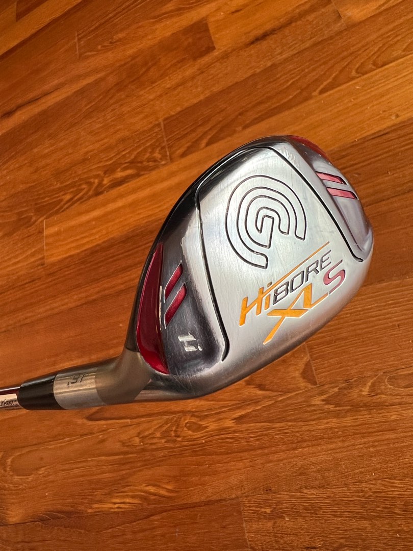Cleveland Hibore XLS hybrid 1 Iron regular shaft, Sports Equipment ...